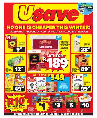 Usave catalogue from 19/05 ️ Promotions and specials
