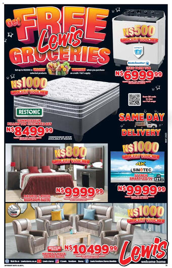 Lewis catalogue from 18/05 ️ Promotions and specials