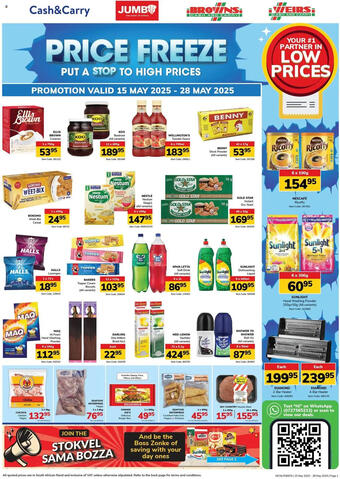 Jumbo catalogue from 15/05 ️ Promotions and specials
