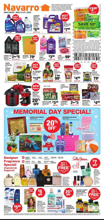 Navarro Discount Pharmacy weekly ad from 05/21 | Offers and specials USA