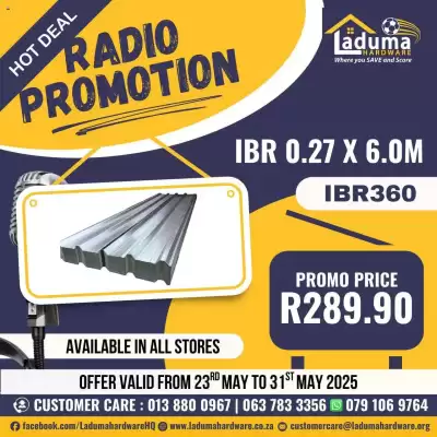 Black Friday Laduma Hardware catalogue - All Black Friday deals and ...