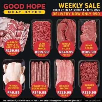 Good Hope Meat Hyper catalogue from 11/06 ️ Promotions and specials