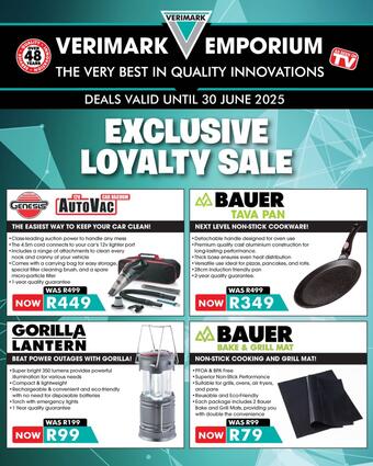 Verimark catalogue from 11/06 ️ Promotions and specials
