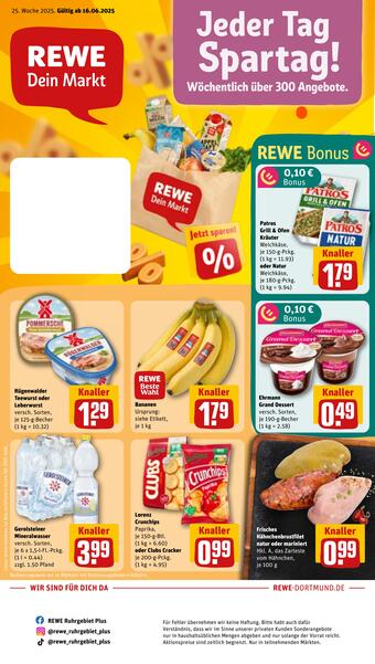 REWE City Prospekt woche 25 - 16-06-2025 - Prospektangebote.de