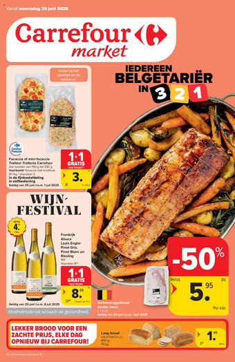 Carrefour Market folder en promoties België ️ 25-06 t/m 08-07