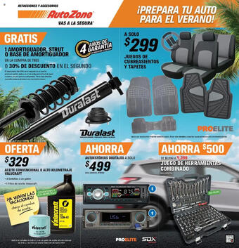 Catálogo AutoZone desde 29/06👉Folletos de esta semana en México