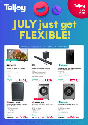 Teljoy catalogue from 01/07 ️ Leaflet and specials