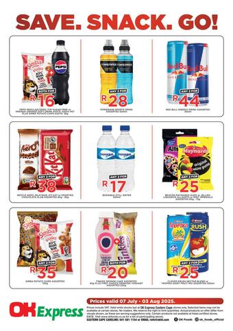 OK Express catalogue from 07/07 ️ Leaflet and specials