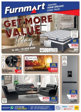 Furnmart catalogue from 14/07 ️ Leaflet and specials