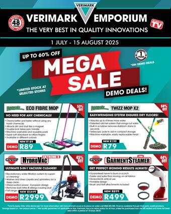 Verimark catalogue from 01/07 ️ Leaflet and specials