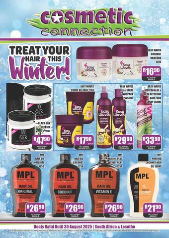 Cosmetic Connection catalogue from 25/07 ️ Leaflet and specials