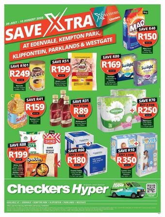 Checkers Hyper catalogue from 28/07 ️ Leaflet and specials