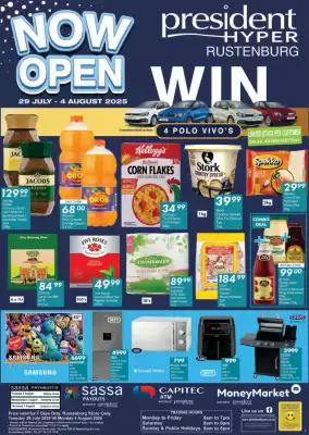 President Hyper catalogue from 29/07 ️ Leaflet and specials