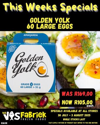 Die Visfabriek catalogue from 30/07 ️ Leaflet and specials