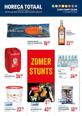 Horeca totaal folder België vanaf 01-08