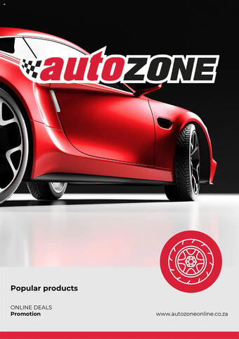 AutoZone catalogue from 05/08 ️ Leaflet and specials
