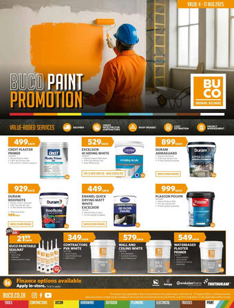 BUCO catalogue from 04/08 ️ Leaflet and specials
