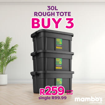 Mambo's Plastics Warehouse catalogue from 07/08 ️ Leaflet and specials