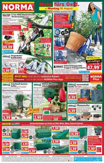 Norma Prospekt woche 34 - 18-08-2025 - Prospektangebote.de