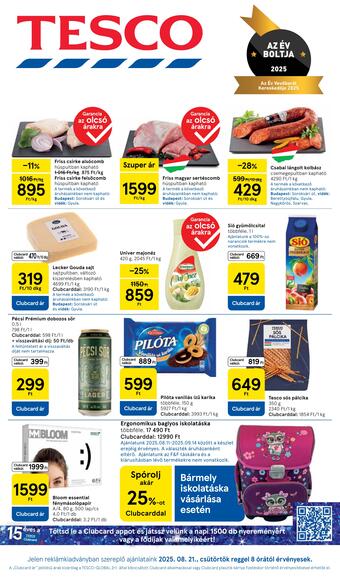 Tesco akciós újság | Érvényes 08.21-tól 08.27-ig