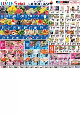 Lotte Plaza Market weekly ad from 08/29 | Offers and specials USA