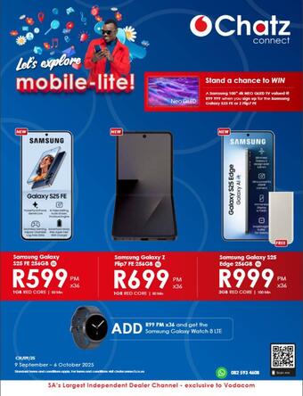 Chatz Connect brochure from 09/09 ️ Leaflet and specials