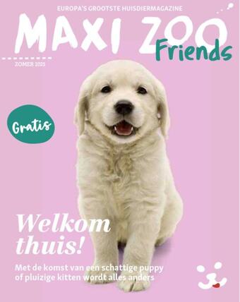 Maxi Zoo folder België vanaf 11-09