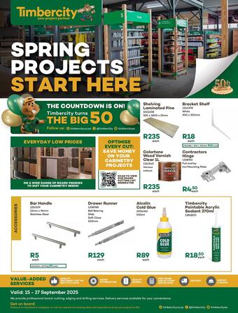 Timbercity catalogue from 15/09 ️ Leaflet and specials
