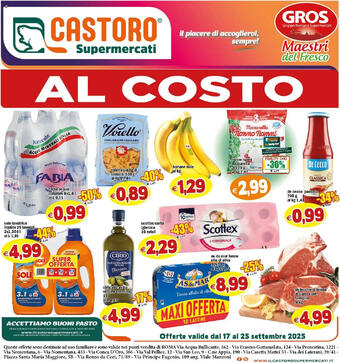 Volantino Il Castoro Supermercati - 17-09-2025 - Offertevolantini.it