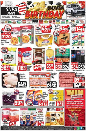 Supa Store catalogue from 19/09 ️ Leaflet and specials