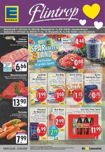 Edeka DE folder vanaf 22-09 | Deze & volgende week