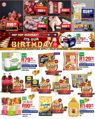 Original specials at Take 'n Pay – Sept 2025