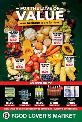 Food Lover's Market Rustenburg catalogue | Stores and trading hours