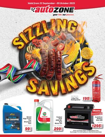 AutoZone catalogue from 22/09 ️ Leaflet and specials