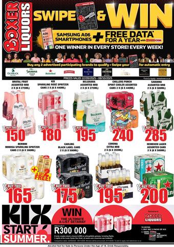 Boxer Liquors catalogue from 22/09 ️ Leaflet and specials