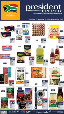 TV specials at President Hyper – Sept 2025