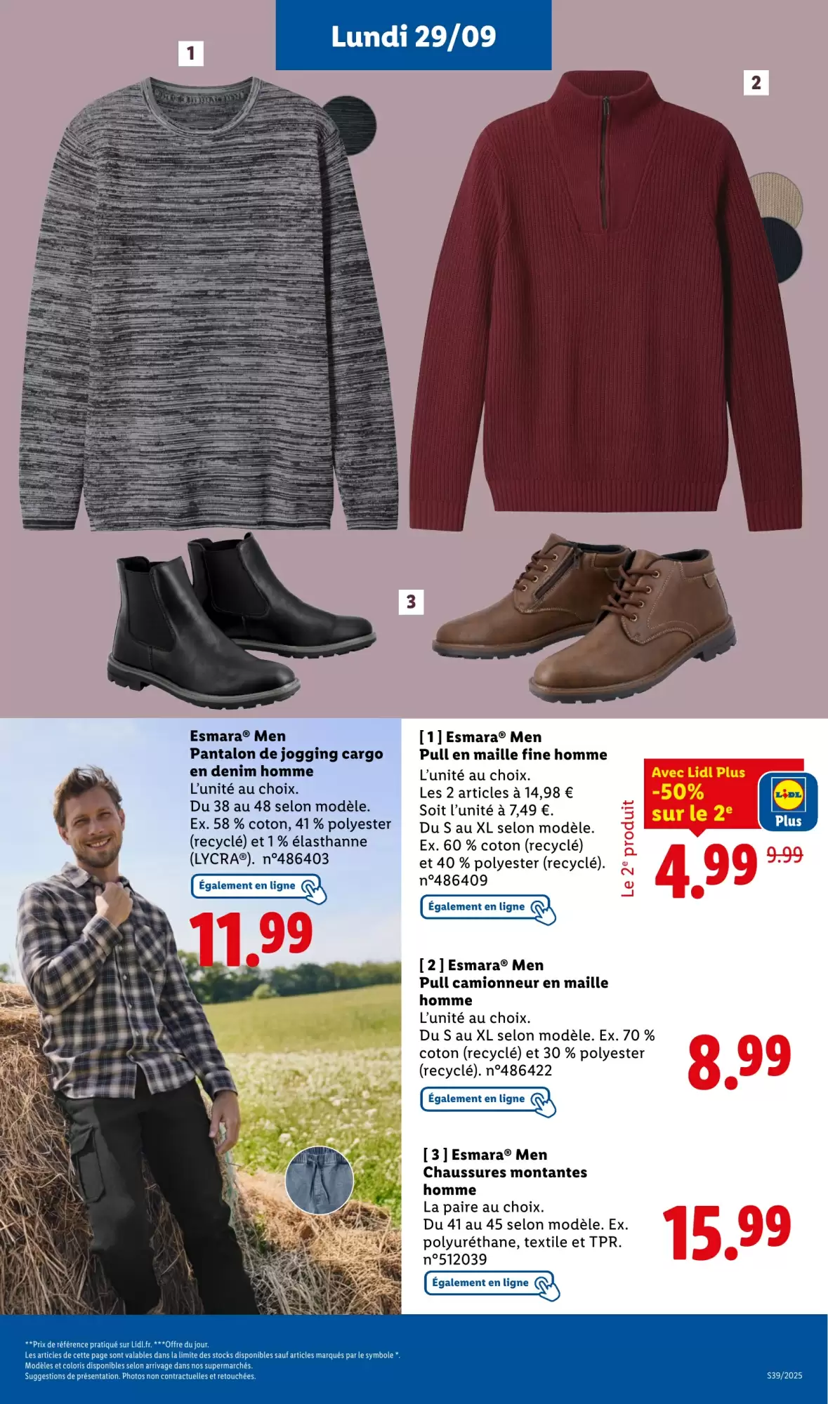 Catalogue Lidl 25/09/2025 - 29/09/2025 - Cataloz France