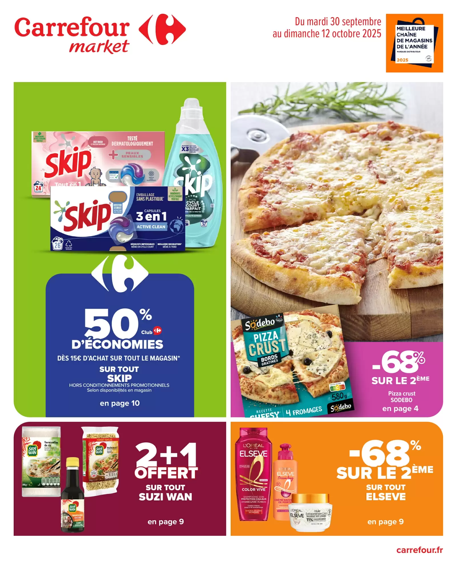 Catalogue Carrefour Market 30/09/2025 - 12/10/2025 | Cataloz France