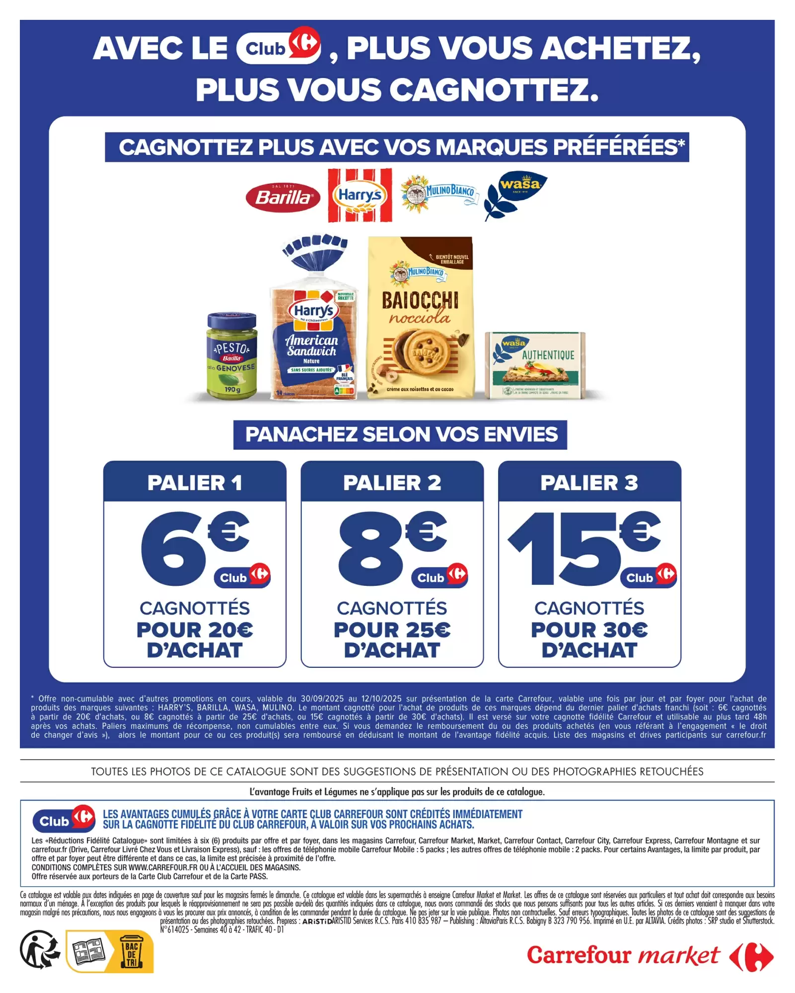 Catalogue Carrefour Market 30/09/2025 - 12/10/2025 | Cataloz France
