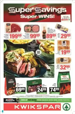 KwikSpar catalogue from 23/09 ️ Leaflet and specials