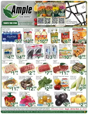 Ample Food Market Brampton flyer | Stores and store hours