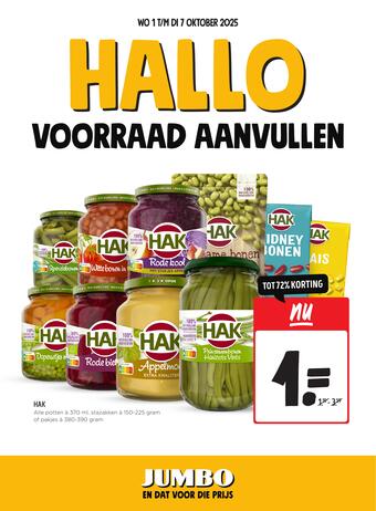 Jumbo folder vanaf 01-10 | Deze & volgende week