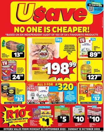 Usave catalogue from 22/09 ️ Leaflet and specials
