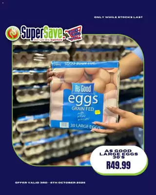 Super Save catalogue from 03/10 ️ Leaflet and specials