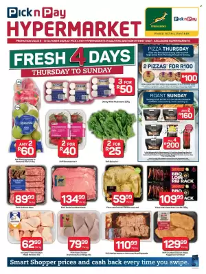 Bulk Grabouw Wors offer at Pick n Pay Hypermarket Valid from 09-10-2025 ...