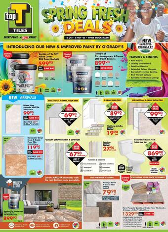 Top T Tiles catalogue from 10/10 ️ Leaflet and specials