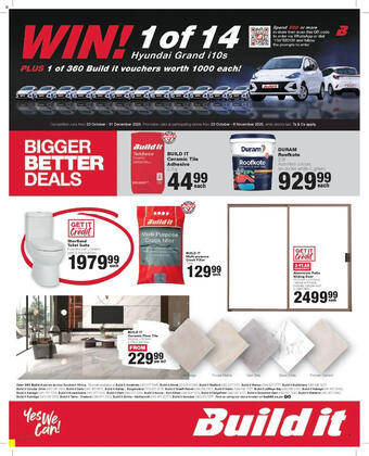 Build It catalogue from 23/10 ️ Leaflet and specials