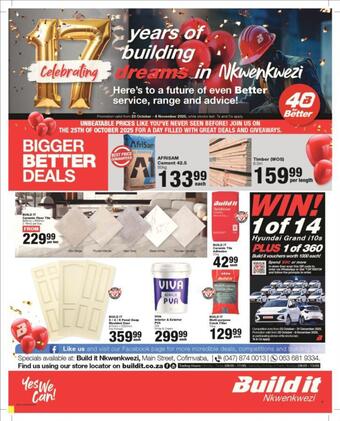 Build It catalogue from 20/10 ️ Leaflet and specials