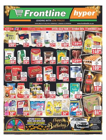 Frontline catalogue from 21/10 ️ Leaflet and specials