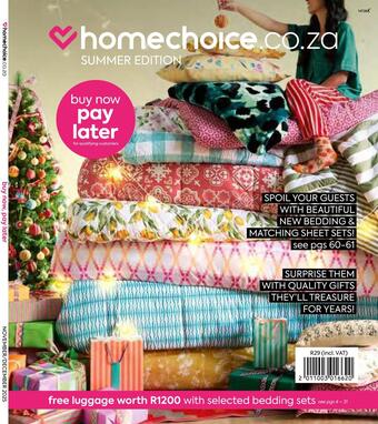HomeChoice catalogue from 01/11 ️ Leaflet and specials
